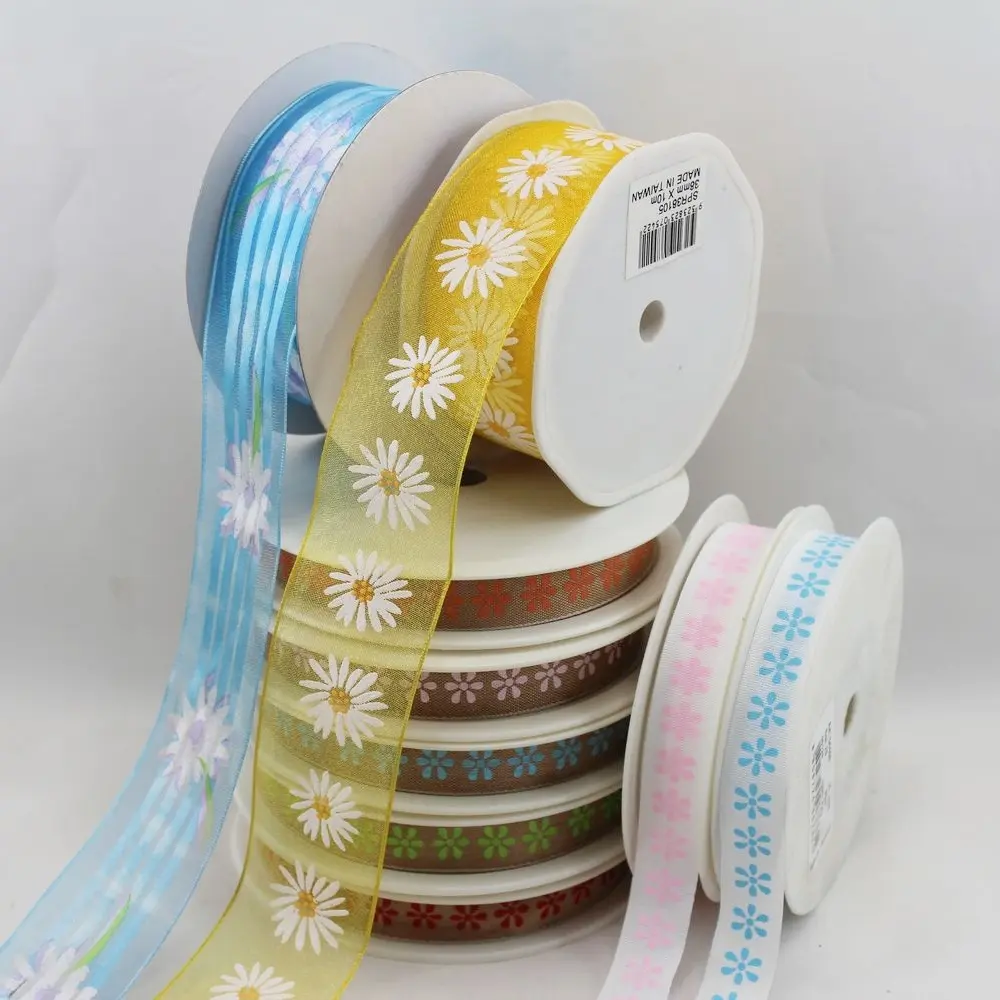 Cheap Wholesale Bulk Ribbon Satin Grosgrain Christmas Organza Ribbons